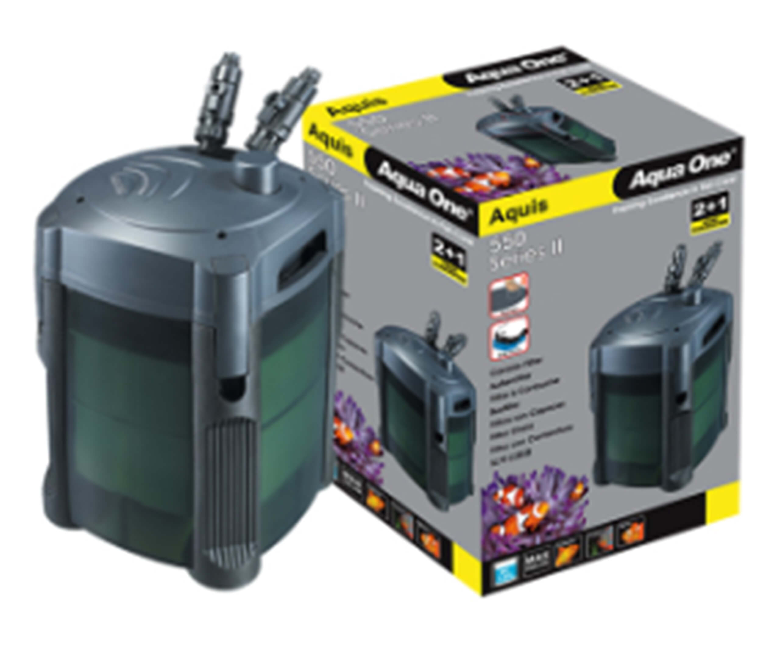 Aqua One Aquis Silver 550 Canister Filter Series 11 | Buy Online