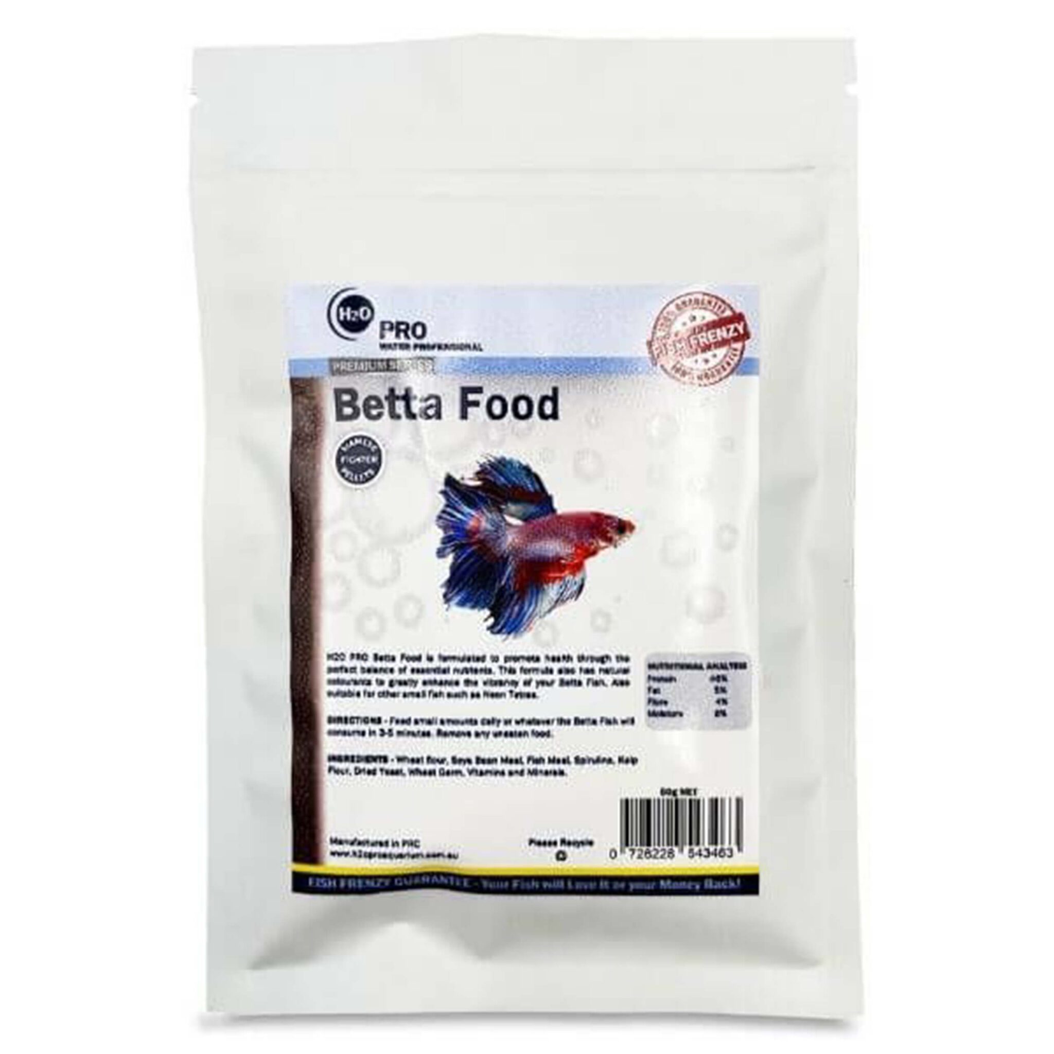 Betta Food | H2o Pro Aquarium Specialist | Buy Online