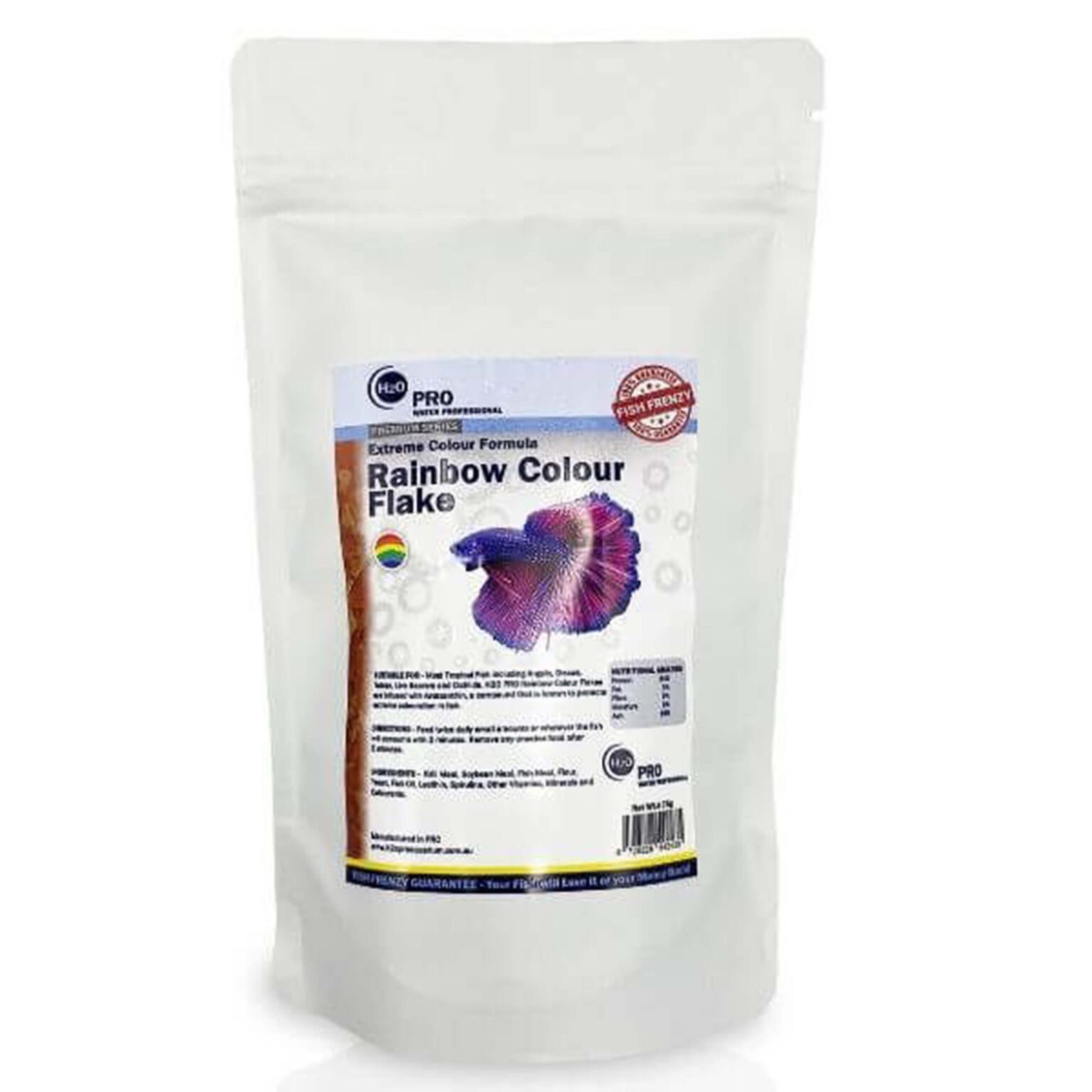 Rainbow Colour Flakes | H2o Pro Aquarium Specialist | Buy Online